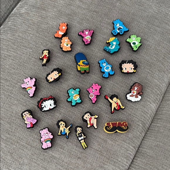 Accessories | Colorful Cartoon Character Pins Set | Poshmark